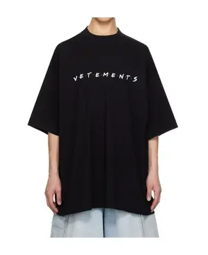Vetements Friendly Logo-print Cotton T-shirt