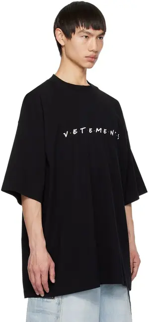 Vetements Friendly Logo-print Cotton T-shirt