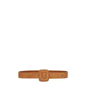 Max Mara Suede Belt - Brown