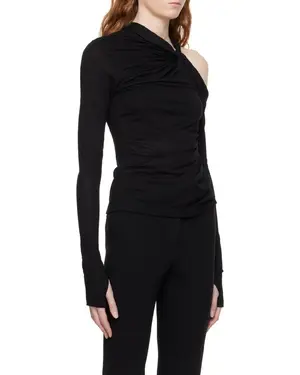 Helmut Lang Twisted Long-sleeve Top