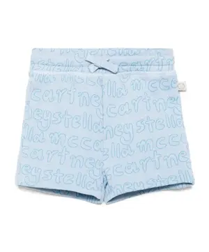 Stella McCartney Logo-print Shorts - Blue