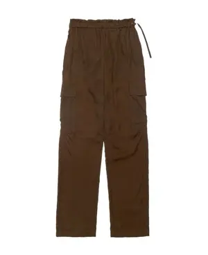 Helmut Lang Pull-on Wide-leg Cargo Pants - Brown