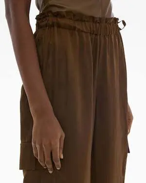 Helmut Lang Pull-on Wide-leg Cargo Pants