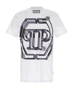 Philipp Plein T-shirt With Round Neck And Short Sleeves