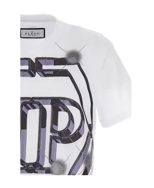 Philipp Plein T-shirt With Round Neck And Short Sleeves