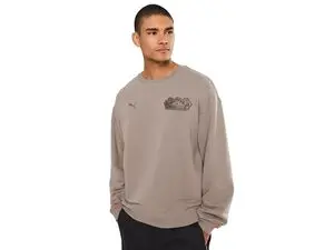 PUMA Mclaren Racing Crew Neck Sweatshirt - Mouse Gray