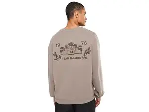 PUMA Mclaren Racing Crew Neck Sweatshirt - Taupe