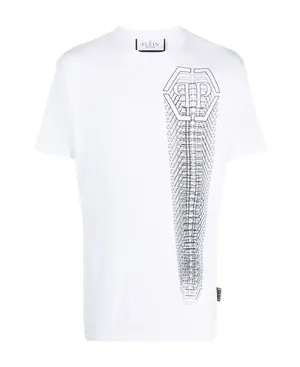 Philipp Plein Short-sleeved T-shirt With Round Neck