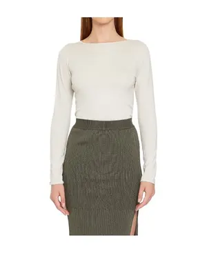 Brunello Cucinelli Lurex Fine-knit Top