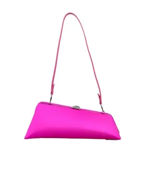 ATTICO The Attico Long Night Logo Detailed Clutch Bag