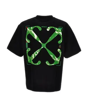 Off-White Logo-embroidered T-shirt