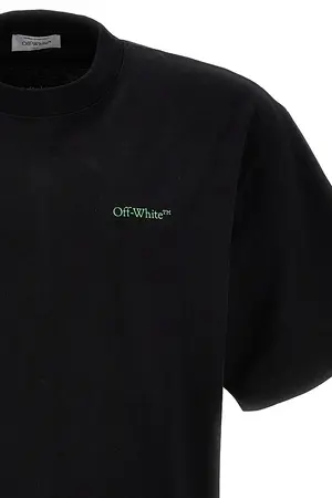 Off-White Logo-embroidered T-shirt