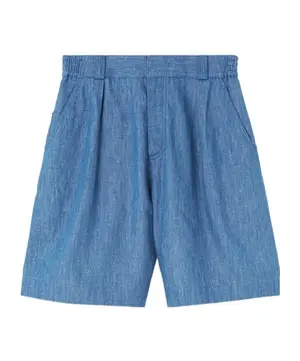 Loro Piana Reinga Bermuda Shorts - Sapphire Dream