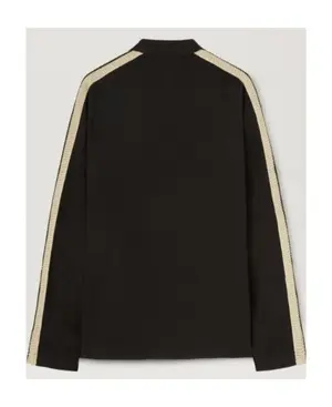 Palm Angels Pa Monogram Printed Long-sleeved Shirt