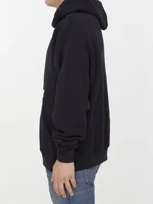 Off-White Logo Printed Drawstring Hoodie