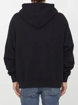 Off-White Logo Printed Drawstring Hoodie