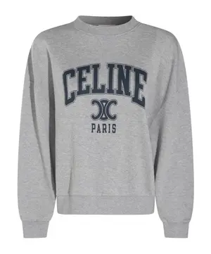 Celine Long-sleeved Sweater - Gray