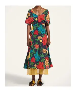 La DoubleJ Floral A-line Dress