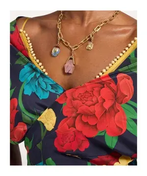 La DoubleJ Floral A-line Dress