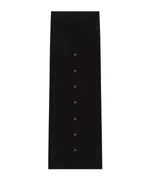 COURREGES Buttoned Long Skirt - Black