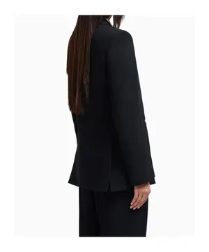 Emporio Armani Playing Card-patch Pocket Blazer