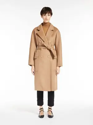 Max Mara Double-breasted Cashmere Coat