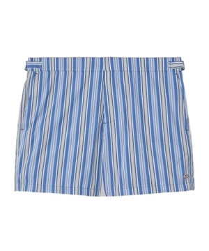 Loro Piana Striped Swimming Trunks - Blue