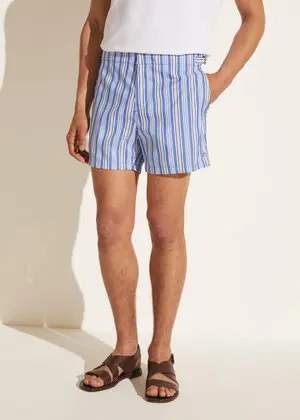 Loro Piana Striped Swimming Trunks
