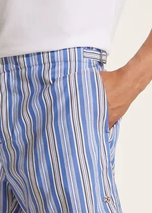 Loro Piana Striped Swimming Trunks