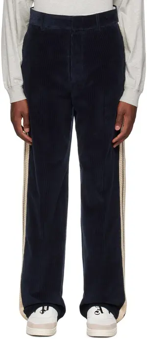 Palm Angels Side Stripe Detailed Corduroy Trousers