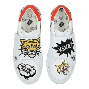 Kenzo Round Toe Casual Shoes