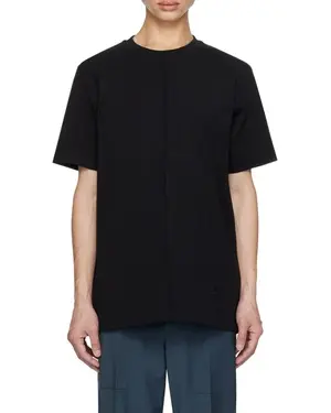 Helmut Lang Logo-embroidered Cotton T-shirt