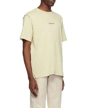 Helmut Lang Inside Out Logo Crewneck T-shirt