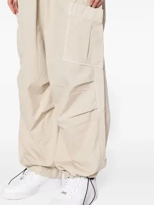 BARROW Panelled Cotton Wide-leg Trousers