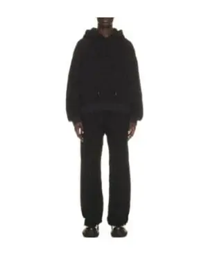 Off-White All-over Patterned Drawstring Hoodie