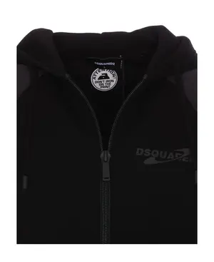 Dsquared2 Logo Printed Hooded Jacket
