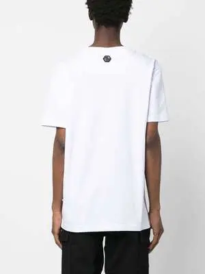 Philipp Plein T-shirt With Round Neck And Short Sleeves - No