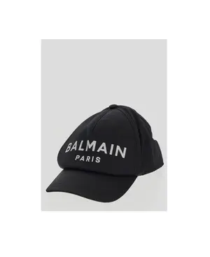 Balmain Logo-print Cotton Cap