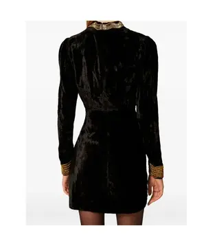 TWINSET Embroidered Mini Dress