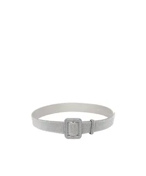 Benedetta Bruzziches Venus Crystal Buckle Belt - No
