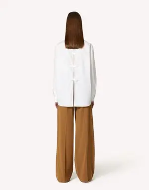 Red Valentino Large Profile Poplin Shirt