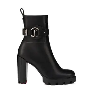 CHRISTIAN LOUBOUTIN Dianouchette Lug Ankle Boots