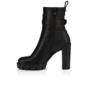 CHRISTIAN LOUBOUTIN Dianouchette Lug Ankle Boots