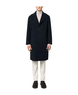 LARDINI Long Sleeve Single-breasted Coat
