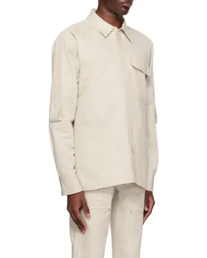 Helmut Lang Cotton-linen Twill Shirt