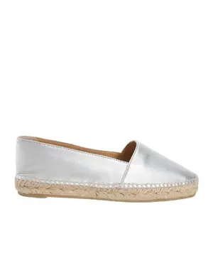 CastaÑer Round-toe Flat Shoes - Plata