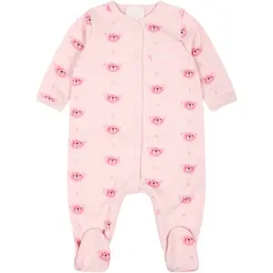 Givenchy Teddy Bear Print Babygrow Set With Hat And Bib