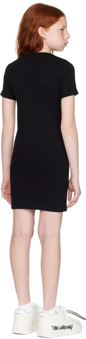 Off-White Off Stamp Cotton T-shirt Dress