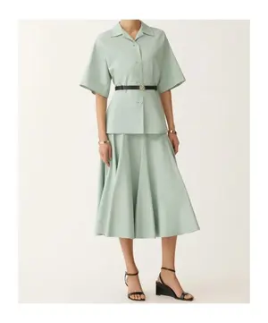 Fabiana Filippi Pleated Midi Skirt