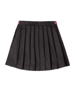 Off-White Logo-belt Pleated Skirt